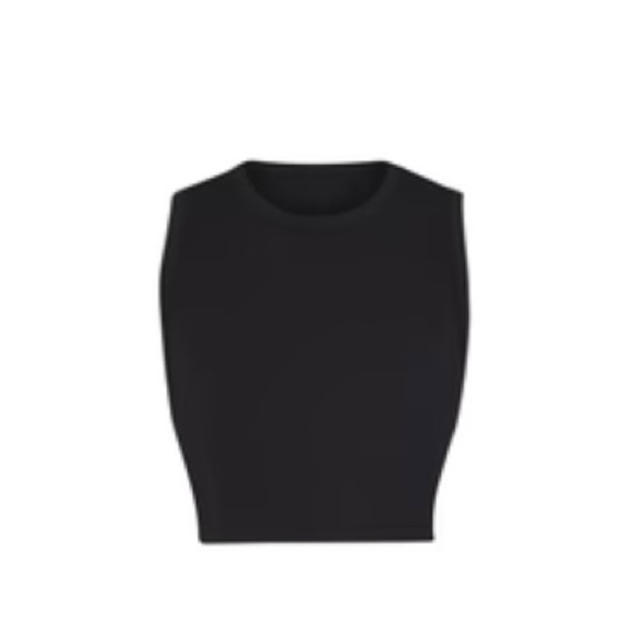 SKIMS | Tops | Skims Boyfriend Crop Tank L | Poshmark